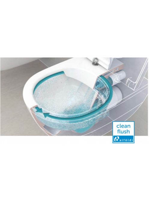 Alföldi Optic CleanFlush fali WC csésze 54x36 mélyöblítéssel