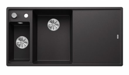 Blanco Axia III 6 S két medencés gránit mosogató 100x51 cm f