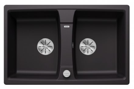 Blanco Lexa 8 két medencés gránit mosogató 78x50 cm lefolyó