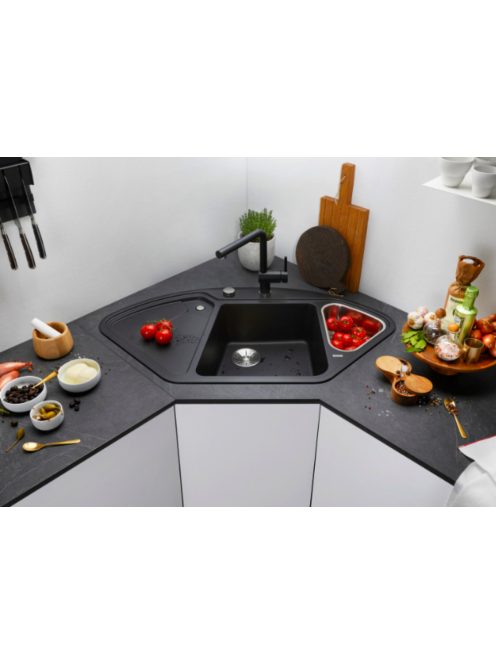 Blanco Blancodelta II gránit mosogató csepegtetővel 106x58 c