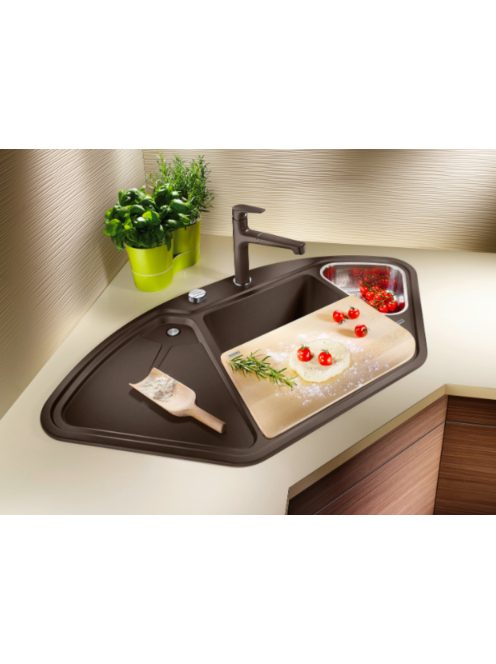 Blanco Blancodelta II gránit mosogató csepegtetővel 106x58 c