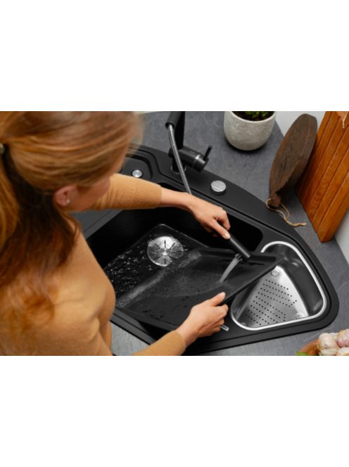 Blanco Blancodelta II gránit mosogató csepegtetővel 106x58 c