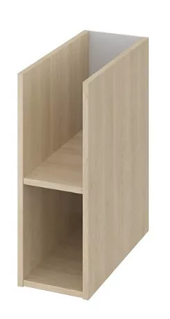 Cersanit Moduo kiegészítő nyitott fali polc 20 cm, mosdópult