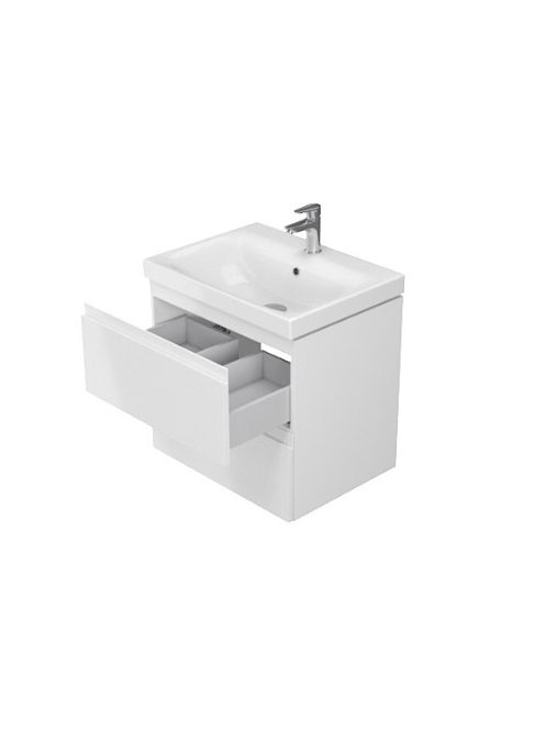 Cersanit Moduo Slim keskeny alsószekrény 50 cm-es mosdóhoz,