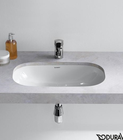 Duravit D-Code beépíthető mosdó 52,5x32 0338490000 - Fürdősz