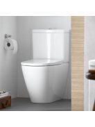 Duravit D-Neo Rimless monoblokk WC-csésze, rögzítőkészlettel
