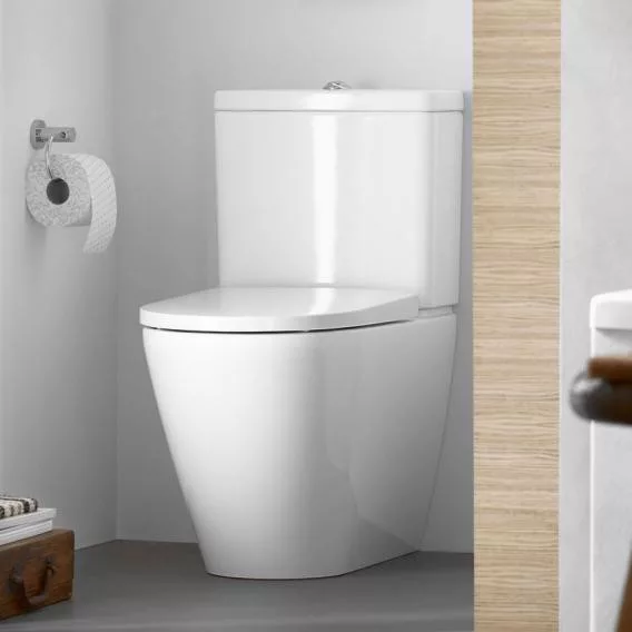 Duravit D-Neo Rimless monoblokk WC-csésze, rögzítőkészlettel