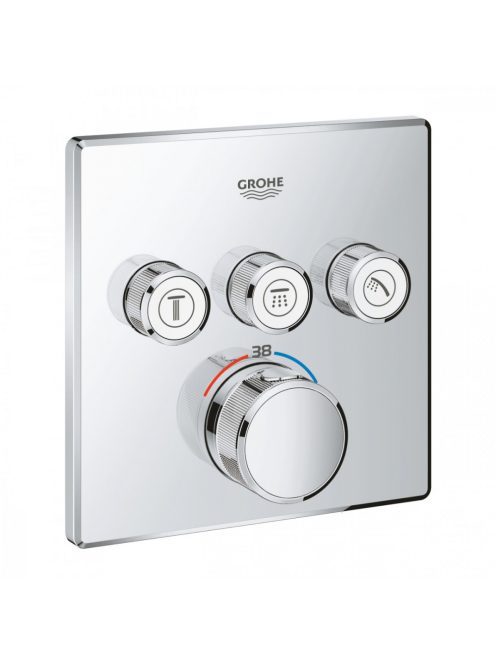 Grohe Grohtherm SmartControl termosztátos színkészlet, króm