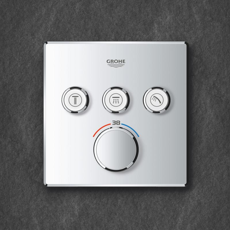 Grohe Grohtherm SmartControl termosztátos színkészlet, króm