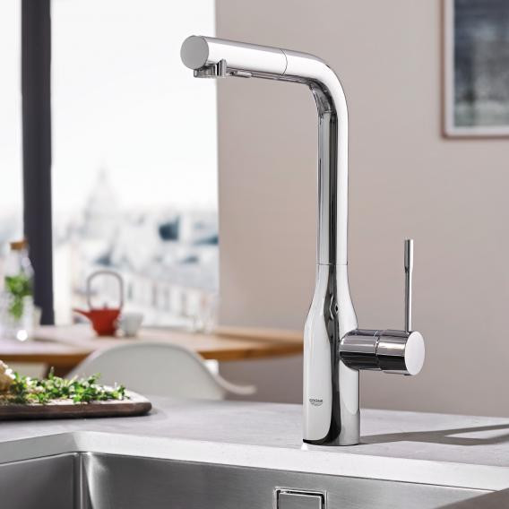 Grohe Essence kihúzható fejes mosogató csaptelep 30270000