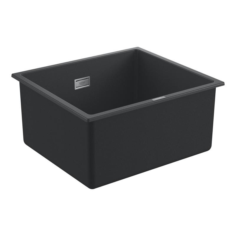 Grohe K700U Kompozit mosogatótálca 457x406 mm, gránit fekete