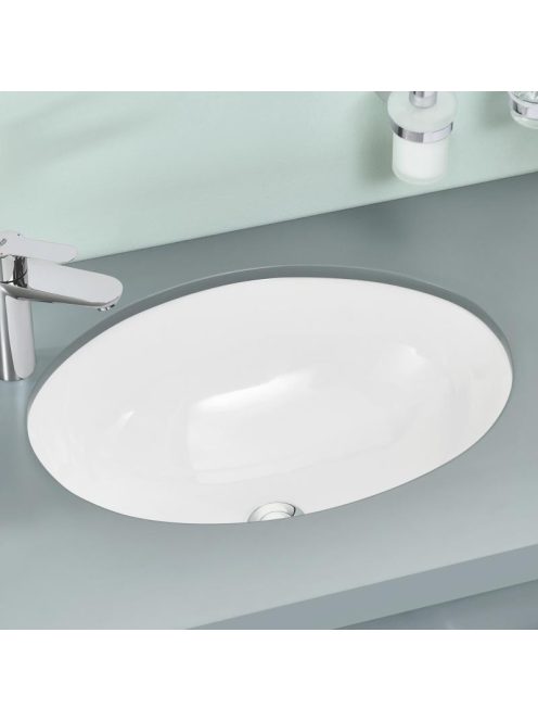 Grohe Bau Ceramic beépíthető 56x42 cm univerzális mosdó túlf