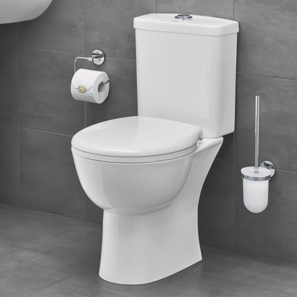 Grohe Bau Ceramic hátsó kifolyású monoblokkos WC szett tartá