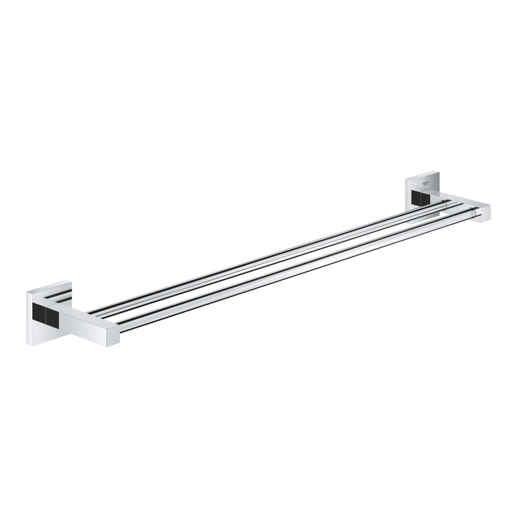 Grohe QuickFix Start Cube dupla törölközőtartó 600 mm, króm