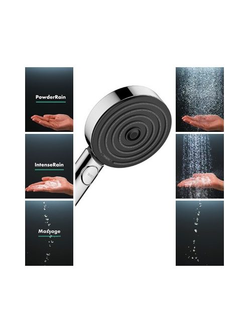 Hansgrohe Pulsify Select S Zuhanytartó szett 105, 3 jet, Rel