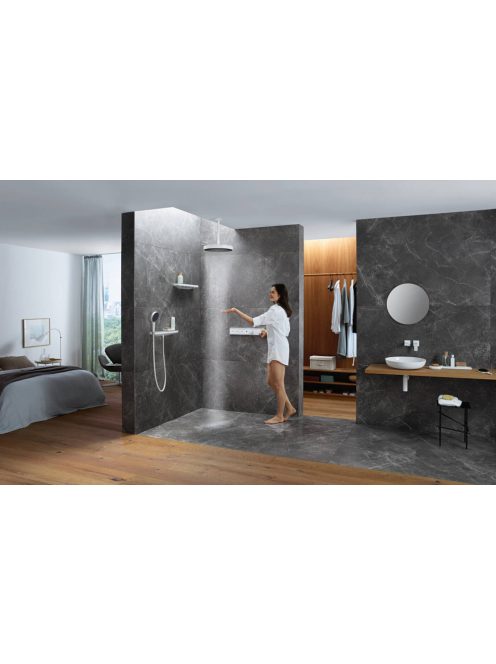Hansgrohe Rainfinity 250 1jet, EcoSmart matt fehér fejzuhany
