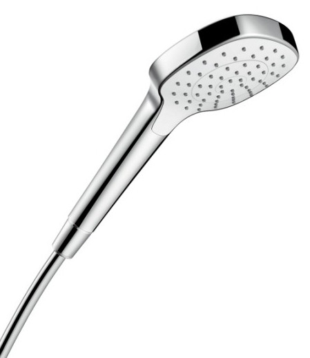 Hansgrohe Croma E 1jet kézizuhany, króm/fehér 26814400 - Für