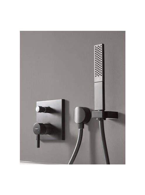 Hansgrohe Rainfinity keskeny matt fekete kézizuhany 100 1jet
