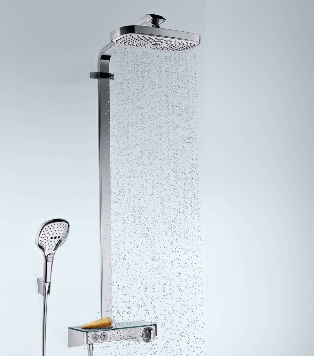 Hansgrohe Raindance Select E 300 2jet króm zuhanyrendszer 27