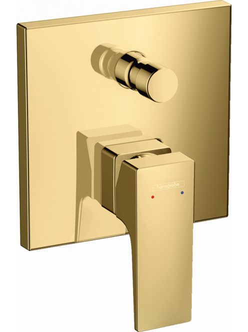 Hansgrohe Metropol polírozott arany hatású falsík alatti kád