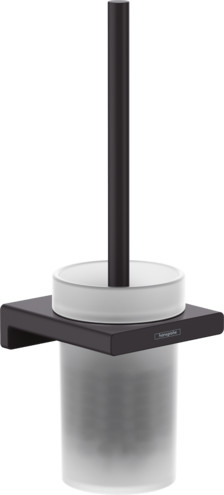 Hansgrohe AddStoris WC kefe tartó, falra szerelhető matt fek