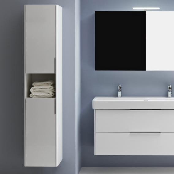 Laufen Base fényes fehér magas szekrény 165 cm 2 balos ajtóv