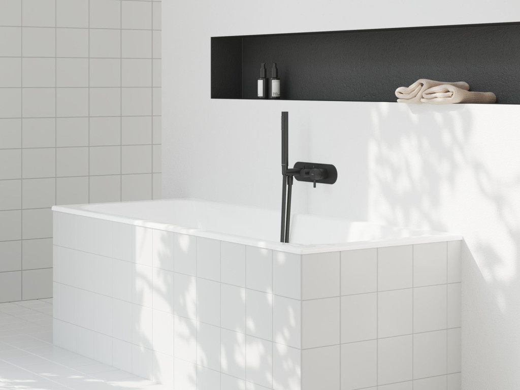 Ravak Espirit 065.20BLM falsík alatti csaptelep szettel R-bo