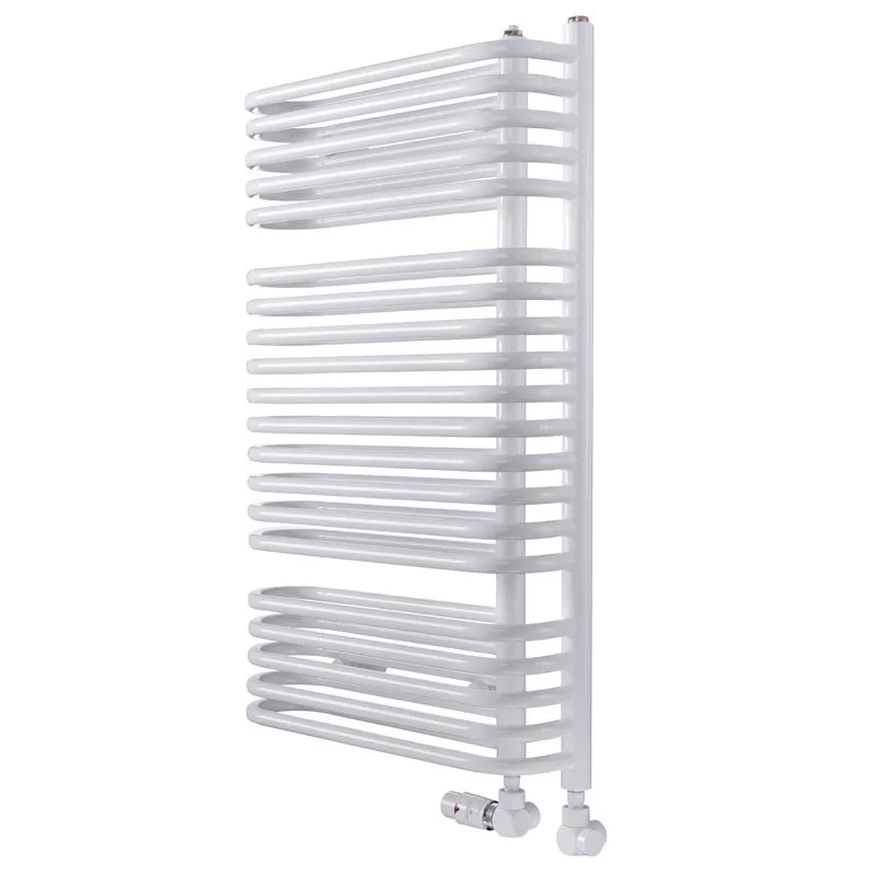 Radeco Gaia törülközőszárító radiátor 500x1250 mm, fehér A5/