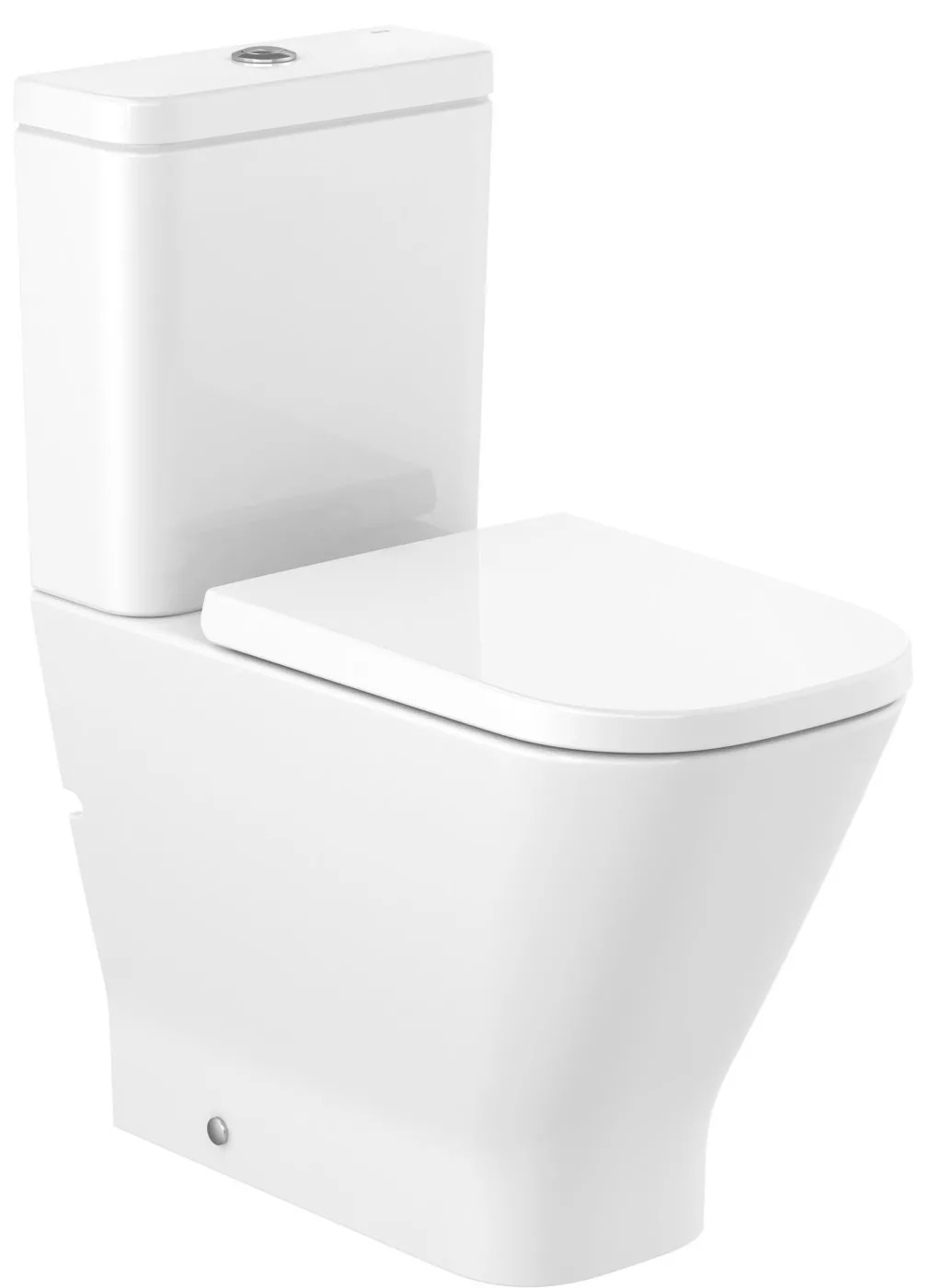 Roca The Gap Square kerámia monoblokk WC csésze, fehér A3421