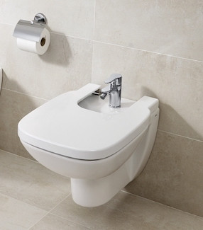 Roca Debba Square fali bidé rögzítőszettel A355995000 - Fürd