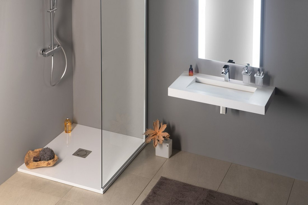 Polysan Flexia Geberit zuhanytálca szifon 90 mm, DN40, inox