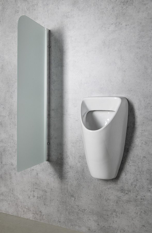 Sapho Bruckner Schwarn kerámia piszoár, hátsó bekötéssel, fe