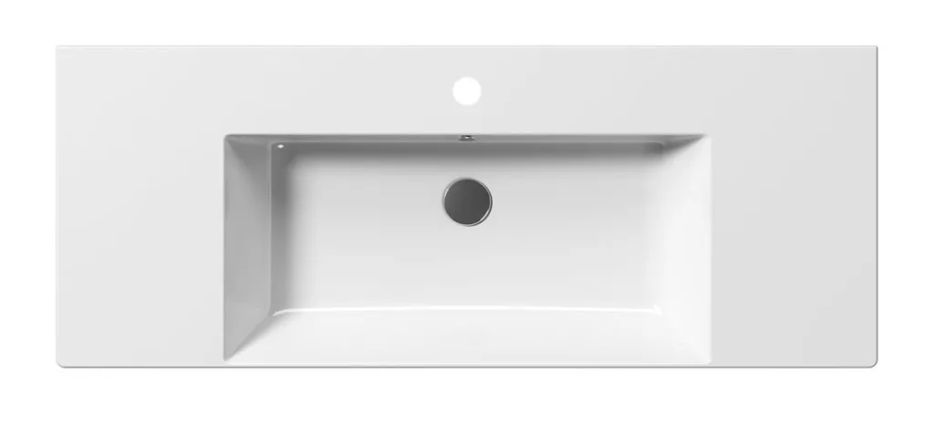 Sapho GSI Kube X kerámia mosdó 1 csaplyukkal 120x47 cm csisz