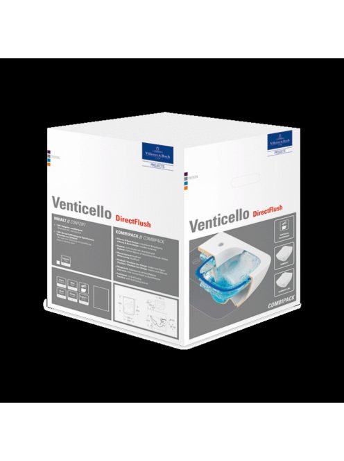 Villeroy & Boch Venticello CeramicPlus mély öblítésű fali WC