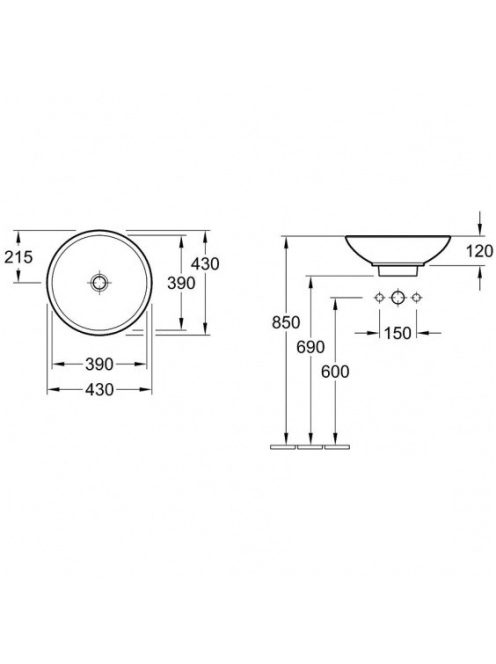 Villeroy & Boch Loop & Friends mosdó 51440001 - Fürdőszoba