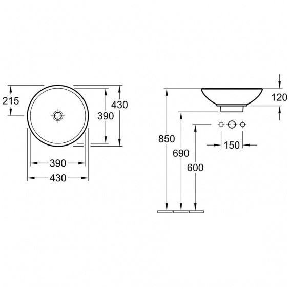 Villeroy & Boch Loop & Friends mosdó 51440001 - Fürdőszoba