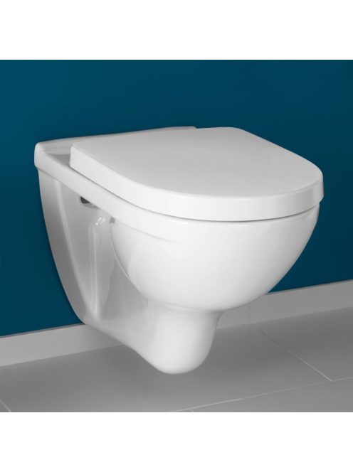 Villeroy & Boch O.Novo mélyöblítésű fali WC sof-close WC ülő