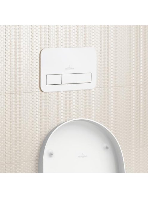 Villeroy & Boch ViConnect fehér nyomólap E200 92249068 - Für