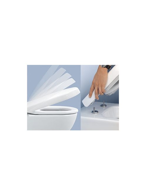 Villeroy & Boch Subway Slim Soft Close WC ülőke 9M65S101 - F